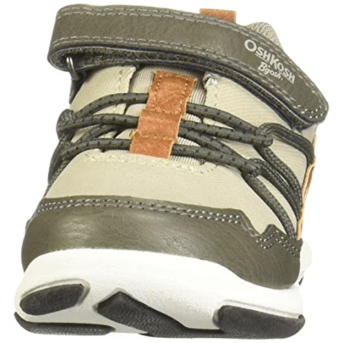 OshKosh B'Gosh Boys EverPlay Soley Sneaker, Khaki, 5 Toddler