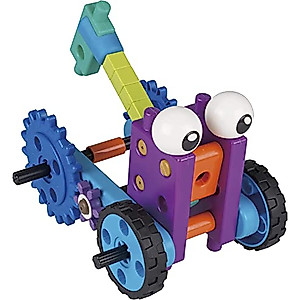 Thames & Kosmos Kids First Robot Engineer STEM Experiment Kit for Young Learners | Build 10 Non-Motorized Robots | Play & Learn with Storybook Manual | Parents’ Choice Gold Award Winner