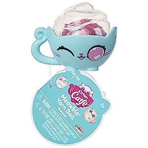 Kitten Catfé Meowble Yarn Ball Bracelet 4 Pack, Cat Ball Charms & Clasps Hidden in A Ball of Yarn to Create Your Own Friendship Bracelets with Charms! 24 to Collect in Series #1