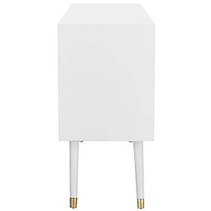 Safavieh Couture Home Madden Modern Retro White 6-drawer Dresser