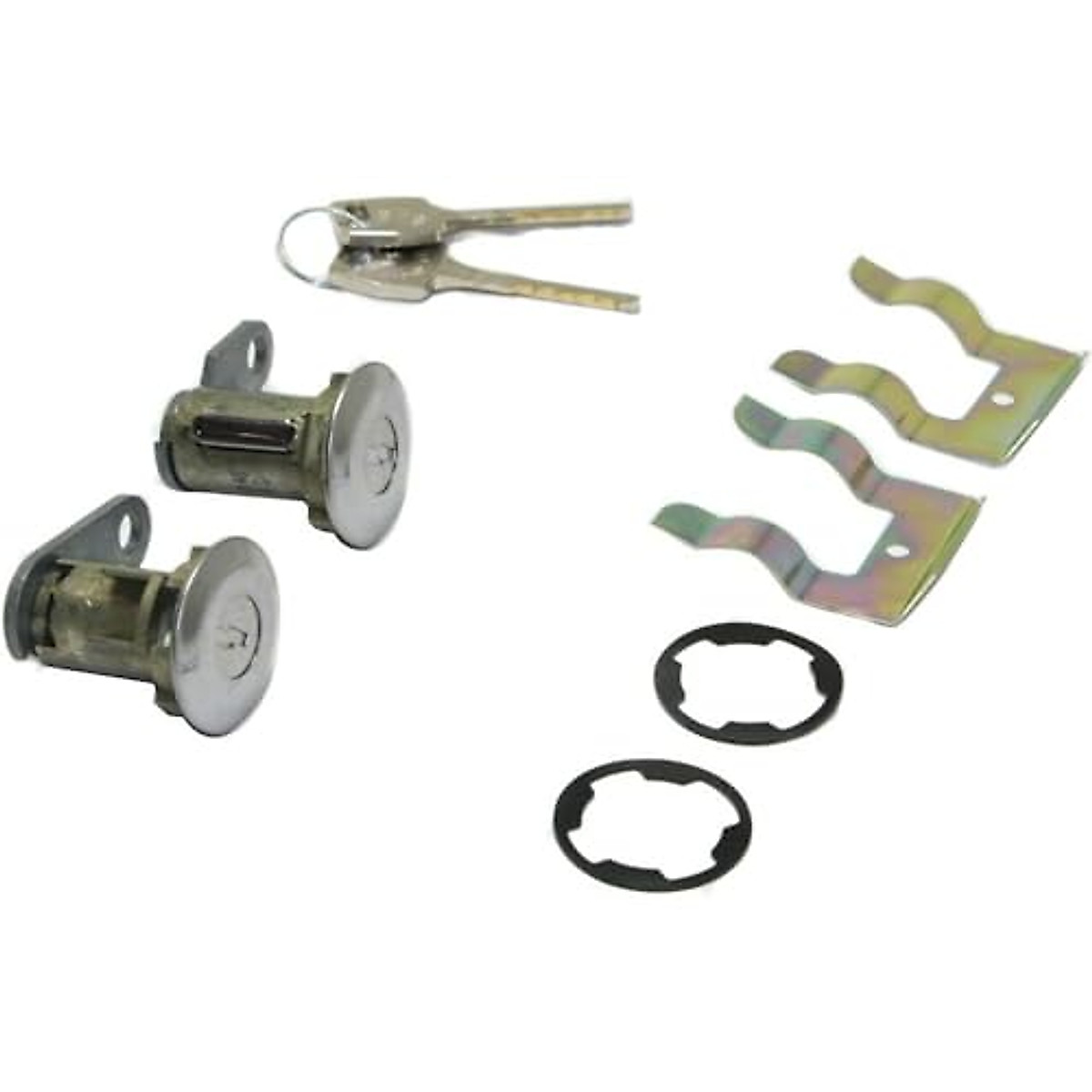 Whbgxwzy Door Lock Cylinder Kit Compatible with E- E100 F100 12470734