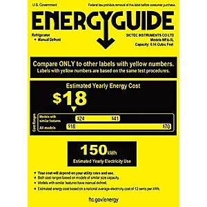 CROWNFUL Multifunctional Mini Fridge, 10 Liter/12 Can Portable Cooler and Warmer Personal Fridge for Skin Care, Food, Medications, Plugs for Home Outlet & 12V Car Charger Included, ETL Listed