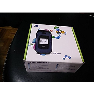 Unlocked ZTE Z222 Flip Phone With Camera For ATT, T-Mobile and Other Supported GSM Networks. Internet, Bluetooth 2.0+EDR
