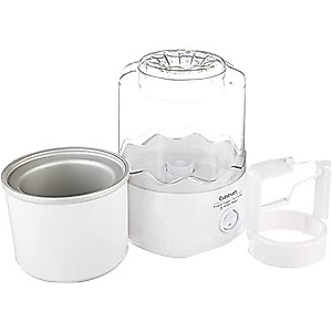Cuisinart ICE-20P1 Automatic 1.5-Quart Frozen Yogurt, Ice Cream and Sorbet Maker, Makes Frozen Treats in less than 20-Minutes, White