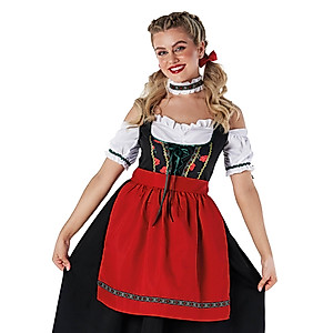 Morph October Festival Costume for Women Oktoberfest German Costume Women Dirndl Costume German Beer Maiden Girl Costumes, XX-Large