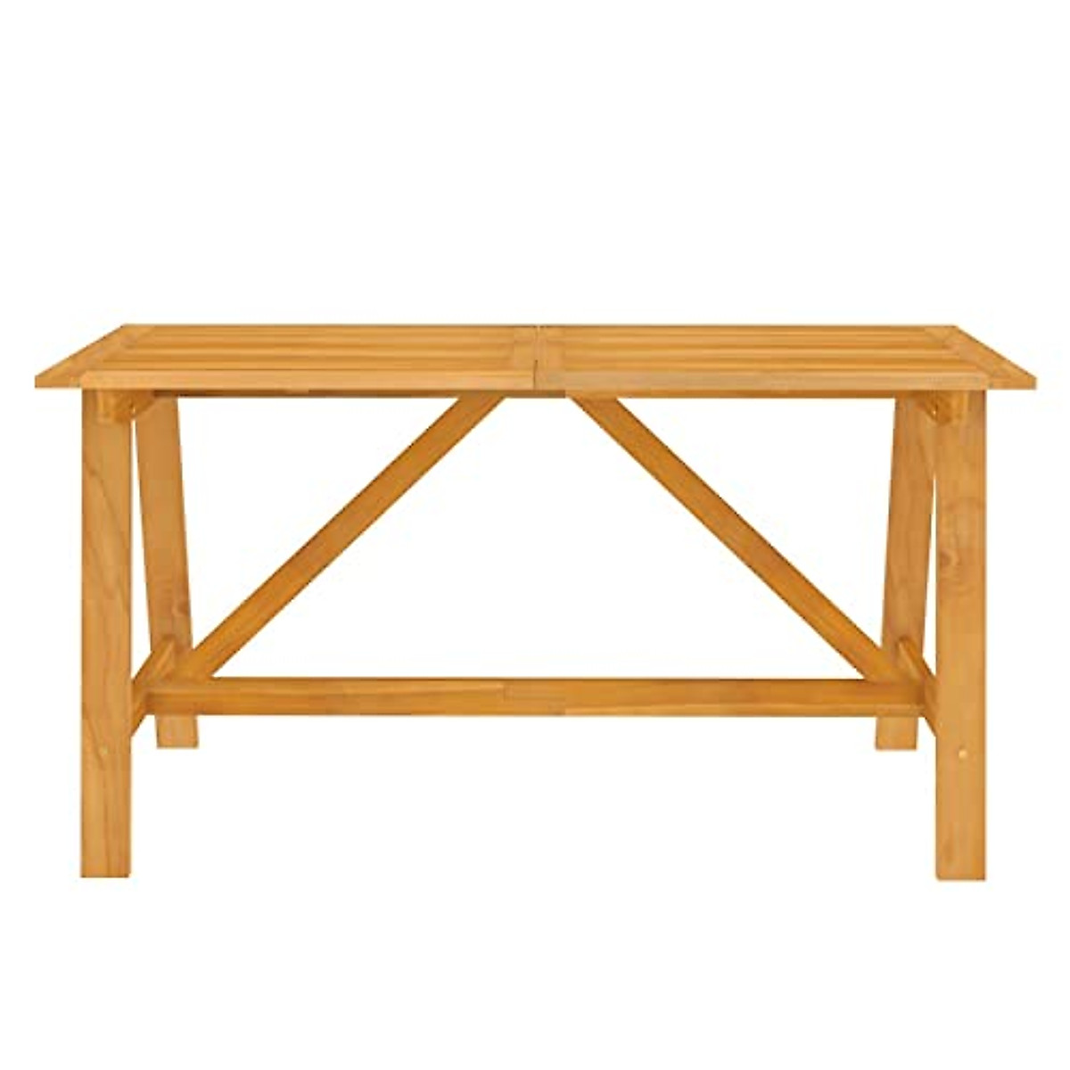 Camerina 5 Piece Patio Dining Set Patio Table and Chairs Set Outdoor Patio Dining Set Outdoor Dining Table Set Solid Acacia Wood 3087124