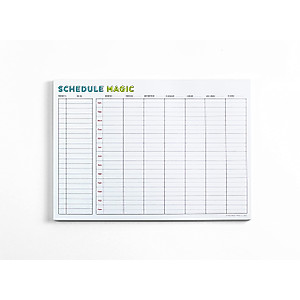 Schedule Magic Time Blocking Planner (Weekly)