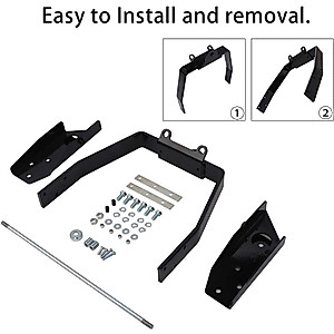 NIXFACE Upgraded Trailer Hitch Receiver Mount Kit Fit for 2008-2020 Can-Am Spyder RT, RS, ST, GS, F3-T and F3 Limited