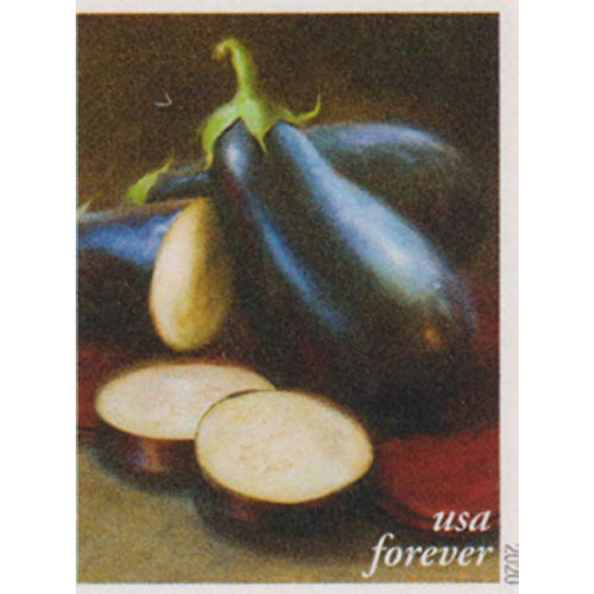 USPS Fruits and Vegetables Forever Stamps Booklet of 20