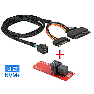 CY M.2 to U.2 U2 Kit SFF-8639 NVME PCIe SSD Adapter & Cable for Mainboard Intel SSD 750 p3600 p3700 M.2 SFF-8643