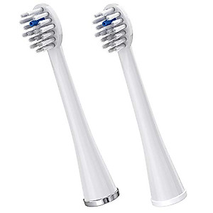Waterpik Sonic-Fusion Replacement Flossing Brush Heads, White/Chrome