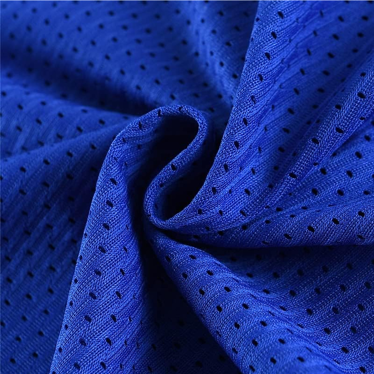 OTHERCRAZY Mens Basketball Jersey #23 Space Movie Jersey S-XXL White/Black/Blue (Blue, Small)