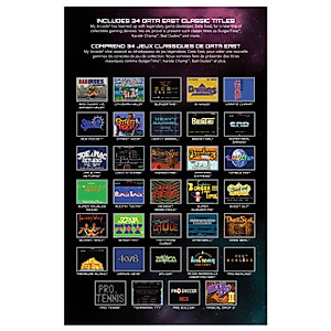 My Arcade Data East Classics Mini Player - 10 Inch Retro Arcade Machine Cabinet - Includes 35 Games
