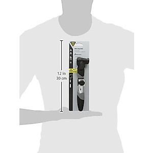 Topeak Mini MasterBlaster DX Bike Pump , L x W x H ﻿﻿23.1 x 4.7 x 3.2 cm / 9.1” x 1.9” x 1.3”