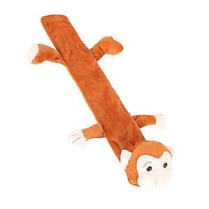 JTLB Animal Shape Plush Stethoscope Cover, Cute Sleeve for Doctors & Nurses, Made of Plush Material, Suitable for Any Size Stethoscope (Monkey)