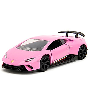Lambo Huracan Performante Matt Pink Pink Slips Series 1/32 Diecast Model Car by Jada 34661