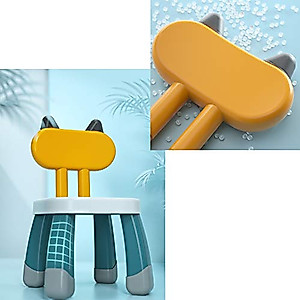 GobiDex Toddler Chair for Boys and Girls, Durable Kids Plastic Chair, 9.5" W x 9.5" D x 18.5" H for Indoor or Outdoor, Playroom, Nursery, Birthday Gifts for Kids