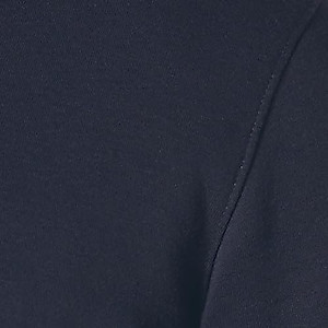 Amazon Essentials Men's Full-Zip Fleece Mock Neck Sweatshirt, Navy, Large