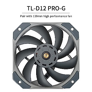 Thermalright Silver Soul 135 CPU Cooler Dual Towers, 6 Heat Pipes, 135MM Hight, TL-D12PRO-G PWM Fan, Aluminium Heatsink Cover, AGHP Technology, for AMD AM4 AM5/Intel 1700/1150/1151/1200/2011