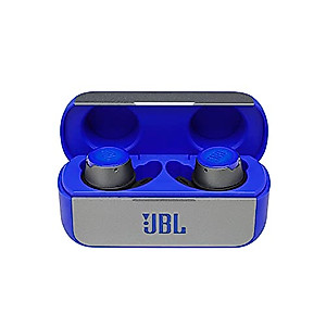 JBL REFLECT FLOW - True Wireless Earbuds, bluetooth sport headphones with microphone, Waterproof, up to 30 hours battery, charging case and quick charge (Blue)