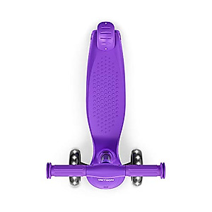 Jetson Scooters - Lumi 3 Wheel Kick Scooter (Purple) - Kids Three Wheel Push Scooter with Adjustable Height Handlebars - Ultra-Lightweight Design with High Visibility Light Up LEDs on Stem and Wheels