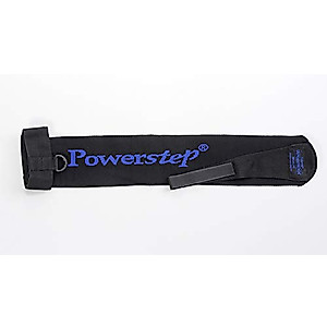 Powerstep Unisex-Adult UltraStretch Night Sock, Black, Regular