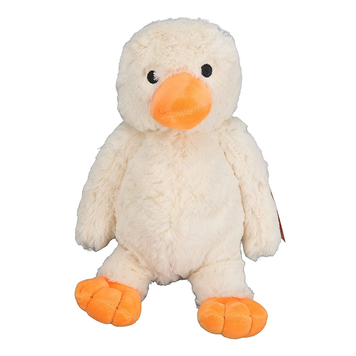 Zerodis Dog Plush Duckling Sounding Toy, Squeak Plush Duck Dog Toy Doggies Teething Puppy Chew Toy for Small Medium Dogs(L)