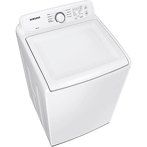 SAMSUNG WA40A3005AW 4.0 Cu. Ft. High-Efficiency Top Load Washer - White