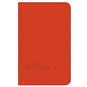 Elan Publishing Company E64-8x4 Field Surveying Book 4 ⅝ x 7 ¼, Bright Orange Cover