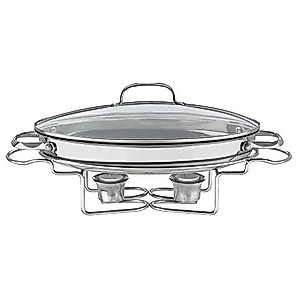 Cuisinart 7BSO-34 Stainless 13-1/2-Inch Oval Buffet Servers