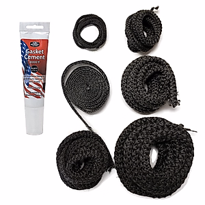 Midwest Hearth GK99 Dutchwest Sequoia Stove Gasket Kit for Vermont Castings (Made in USA)