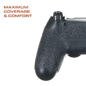 TALON Gaming Grips: GamLokR Collection – Rubber Controller Grip Compatible with Playstation 4 Controllers (Controller Not Included) – Non-Slip PS4 Gamer Grip for Sweaty Hands – Adhesive Grip Skin