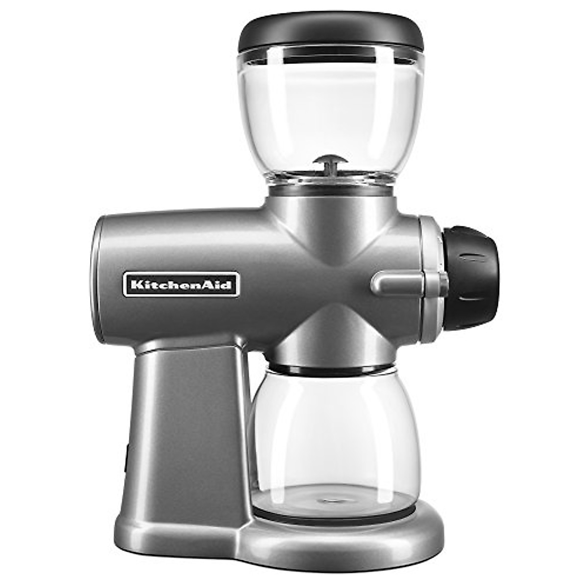 KitchenAid KCG0702CS Burr Coffee Grinder, Contour Silver