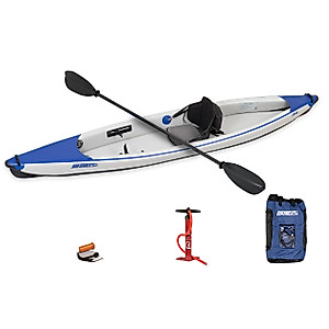 Sea Eagle Razorlite 393rl Inflatable Kayak Pro Carbon Solo Package