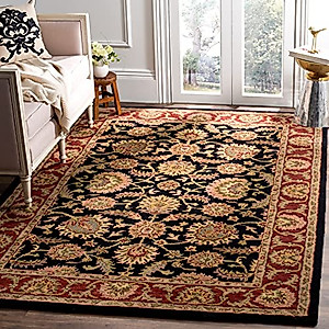 SAFAVIEH Classic Collection Area Rug - 8'3" x 11', Celadon & Ivory, Handmade Traditional Oriental Wool, Ideal for High Traffic Areas in Living Room, Bedroom (CL359B)