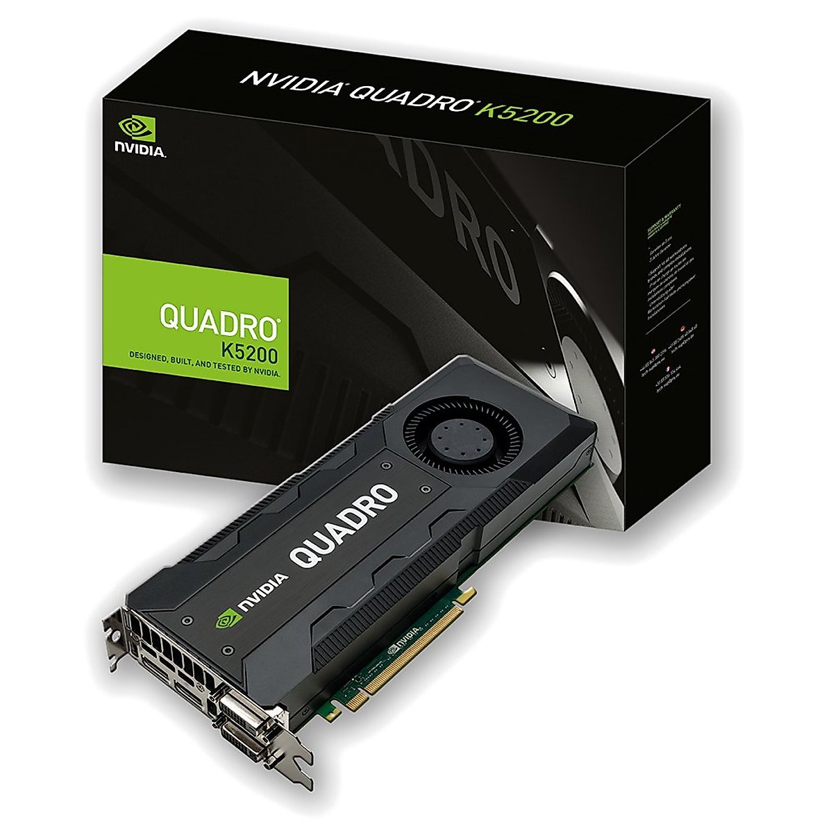 PNY NVIDIA Quadro K5200 8GB GDDR5 2DVI/2DisplayPorts PCI-Express Video Card