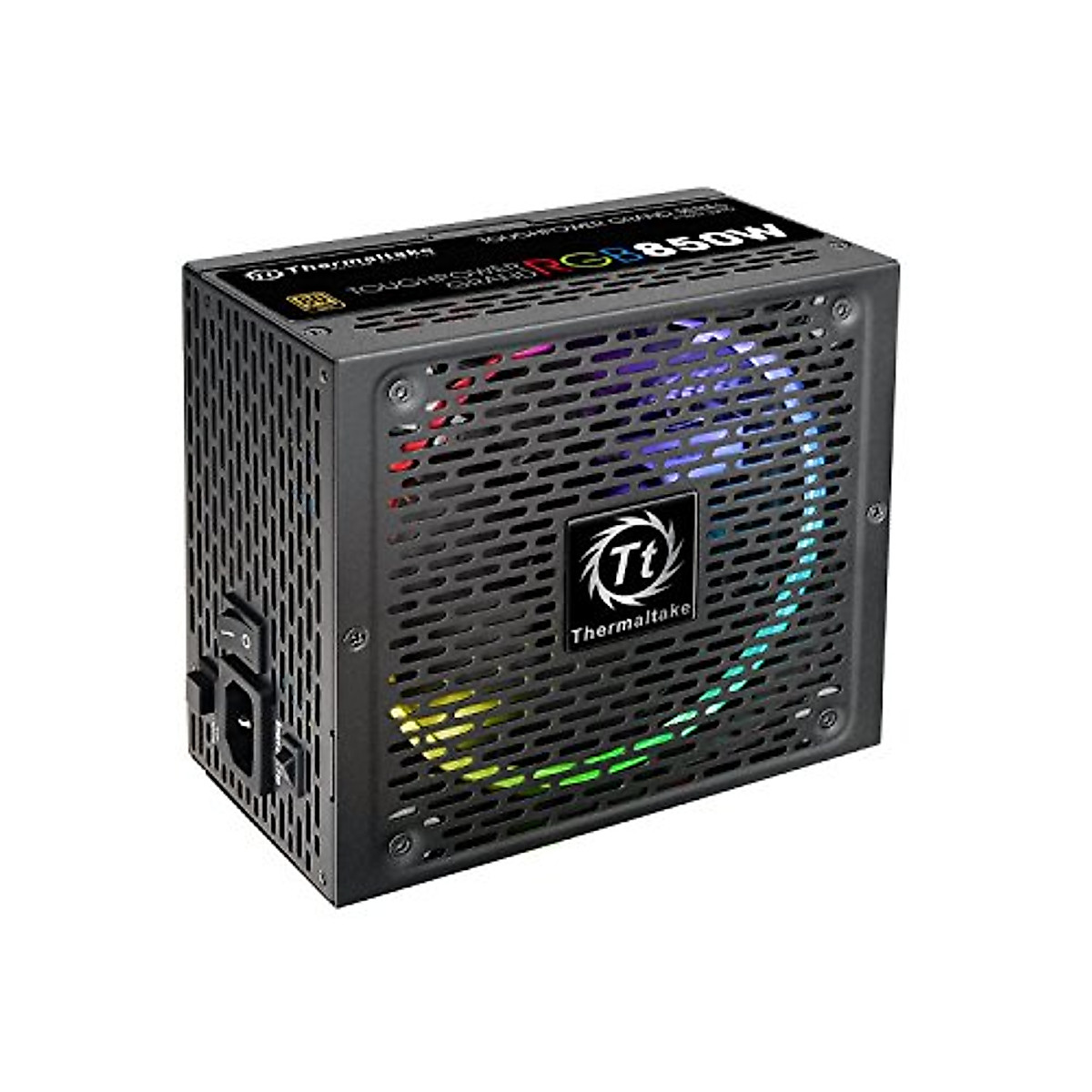 Thermaltake Toughpower Grand RGB 850W 80+ Gold Smart Zero 256-Color RGB Fan Fully Modular Power Supply 10 Yr Warranty PS-TPG-0850FPCGUS-R