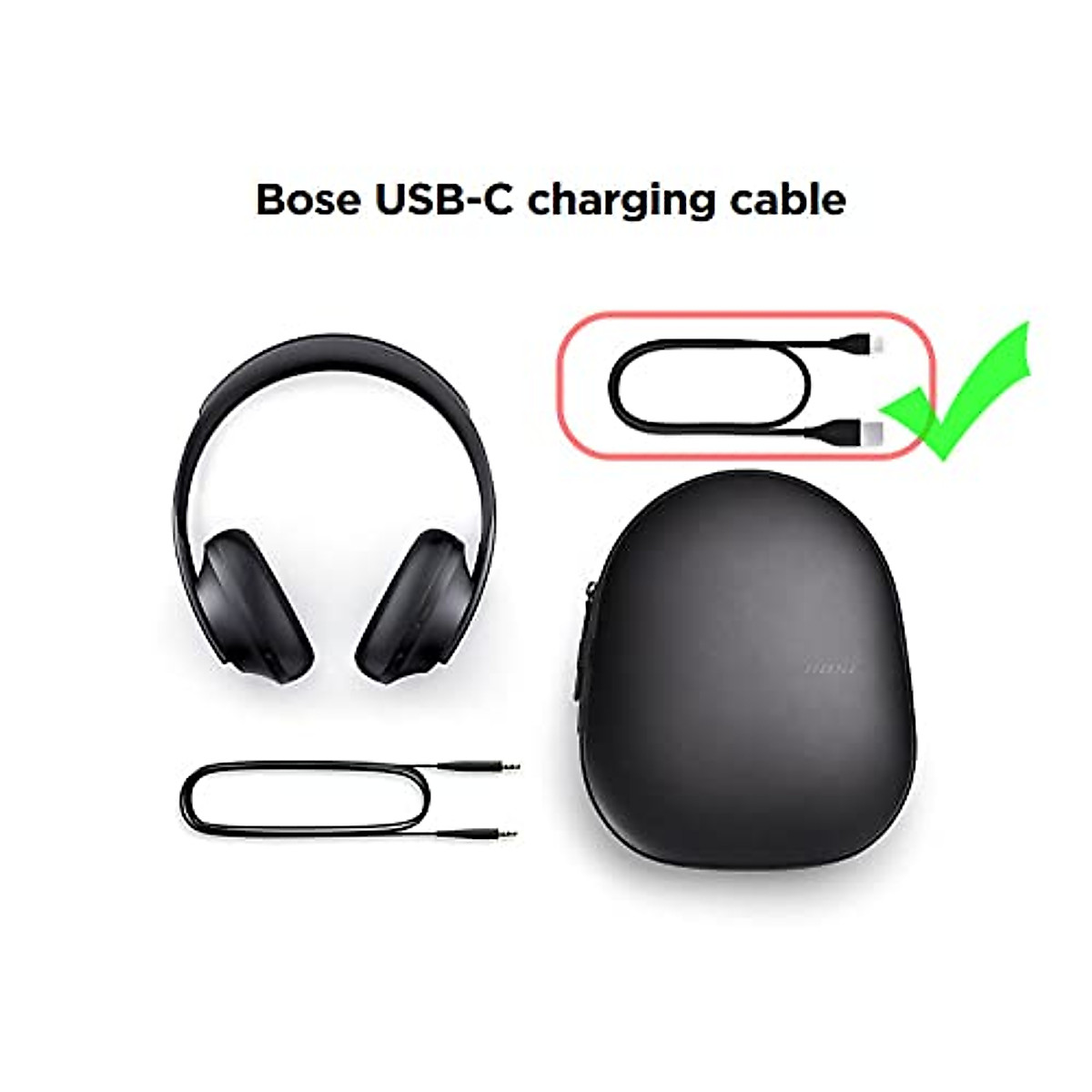 USB C Charger Cable for Bose Noise Headphones 700, Bose QuietComfort 45 Headphones, QuietComfort Earbuds II, SoundLink Flex, Bose Sleepbuds 2, Bose Portable Smart Speaker, Sport Earbuds Charging Cord