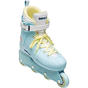 Impala Lightspeed Inline Skate - Sky Blue/Yellow (Women's Size 9)