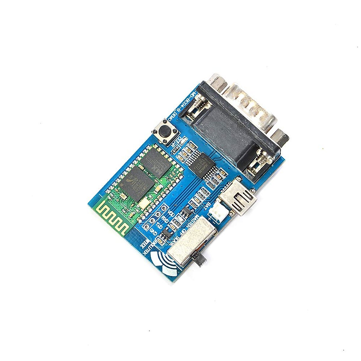 Comimark 1Pcs RS232 Bluetooth Serial Adapter Communication Master-Slave Module 5v Mini USB