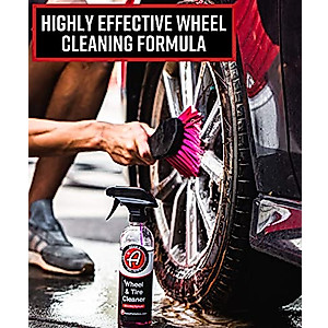 Adam's Wheel & Tire Cleaner (16oz) And Adam's Wheel & Tire Cleaner (Gallon) Bundle | Refill Combo