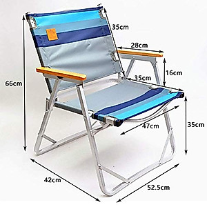 CZDYUF Rocking Chair Patio Lawn Chair, Beach Reclining Folding Chairs, Outdoor Portable Recliner for
