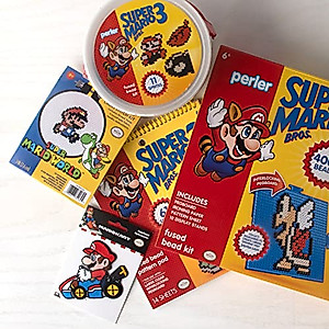 Perler Craft Bead Bucket Activity Kit, 5003 pcs, Super Mario Brothers - 80-42947