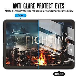 Homagical [2 Pack] Paper Screen Protector for iPad Mini 6 [8.3"], Paper Screen Protector for iPad Mini 6th Gen 2021, Anti-Glare High Sensitivity Matte PET Film Compatible with Apple Pencil