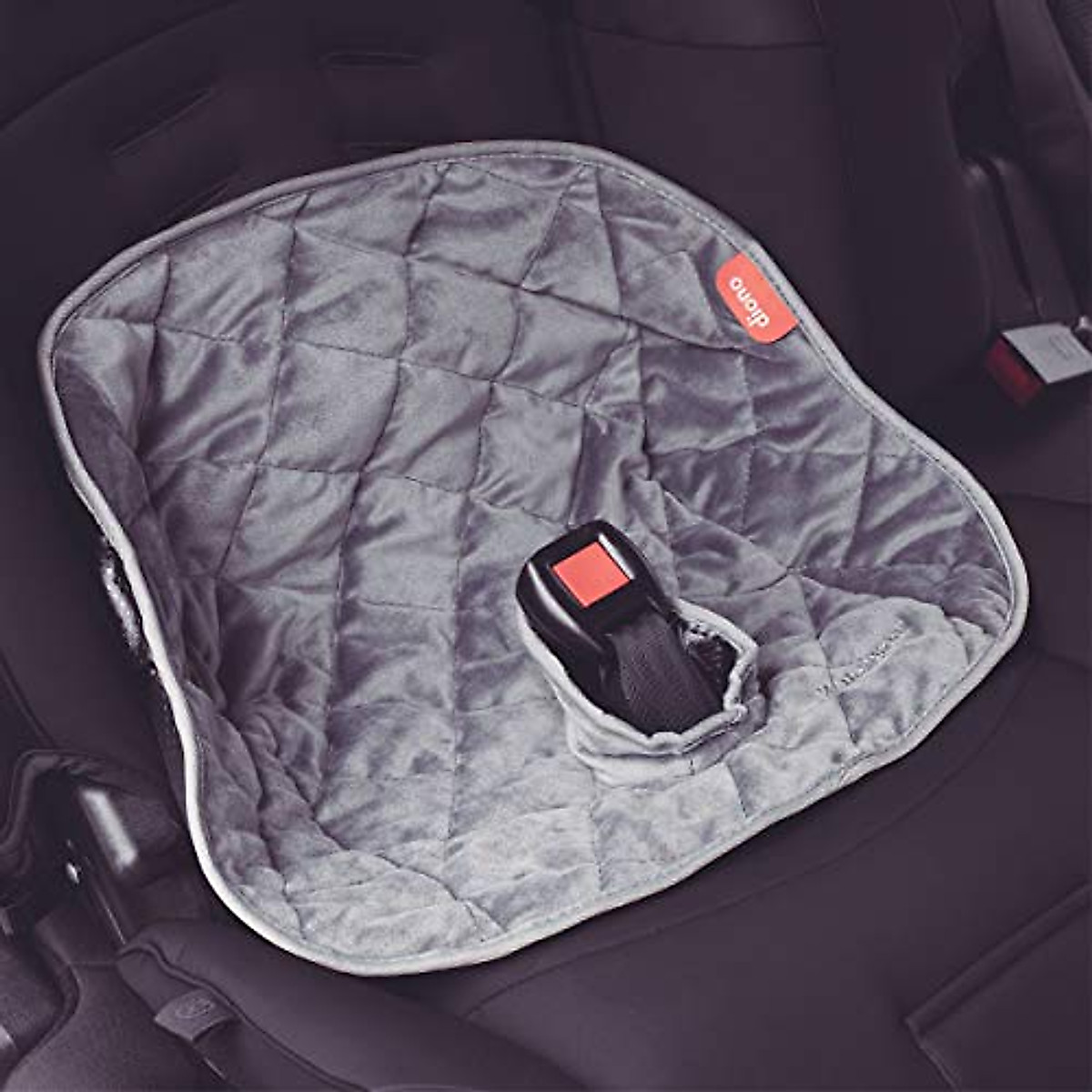 Diono Ultra Dry Seat, Child Car Seat Pad With Waterproof Liner - Potty Training Seat Pads for Infants Baby and Toddlers, Multi-Use for High Chair, Car Seats and Strollers, Machine Washable, Gray