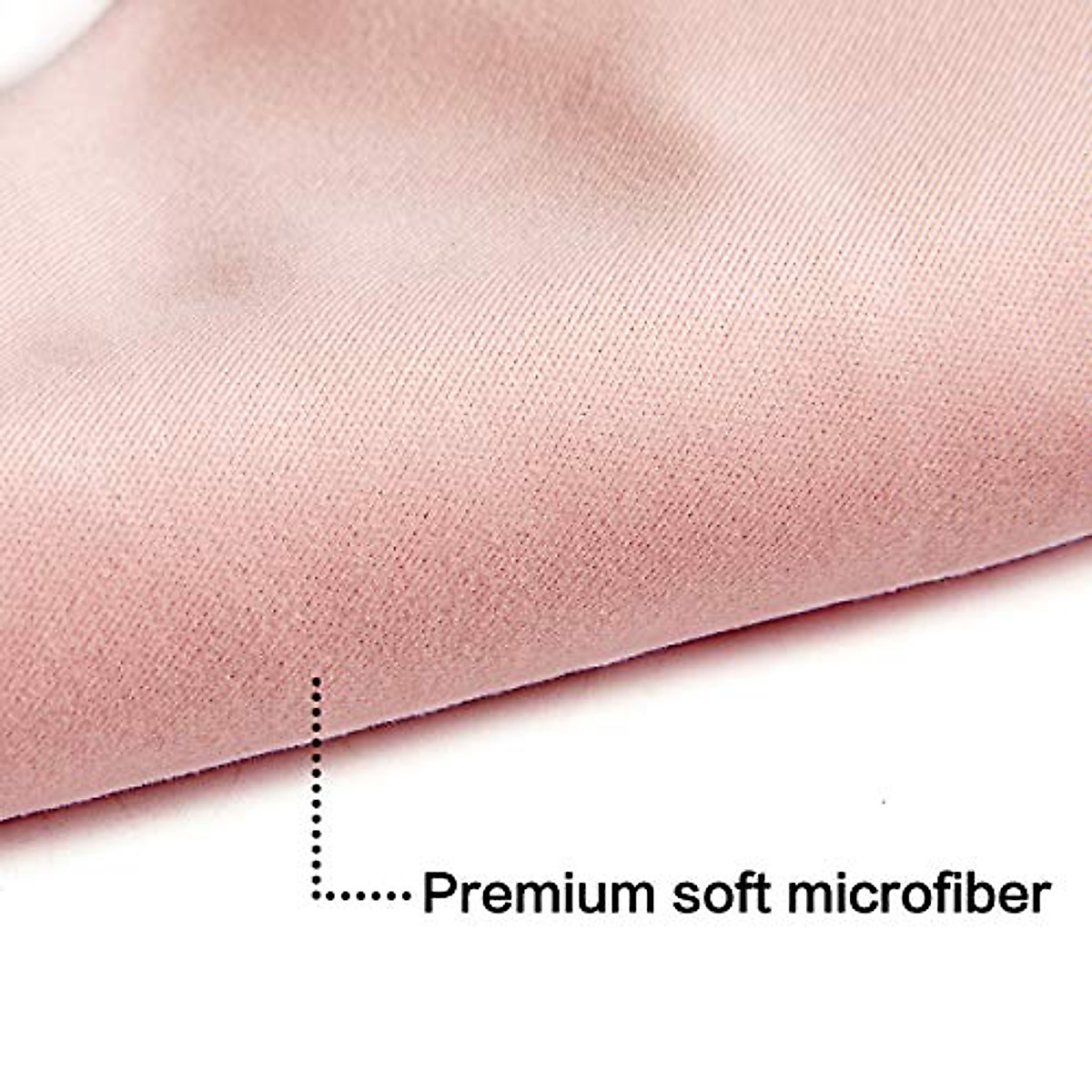 Drawstring Soft Glasses Pouch Linen- Fabric 3 Pack Storage Phone Pouch Microfiber Sunglasses Case Storage Eyeglasses Pouch Cleaning Cloth Pink Sunglass Sleeve