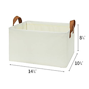 GRANNY SAYS Bundle of 1-Pack Hanging Shelf Organizer & 2-Pack Linen Closet Organize Bins