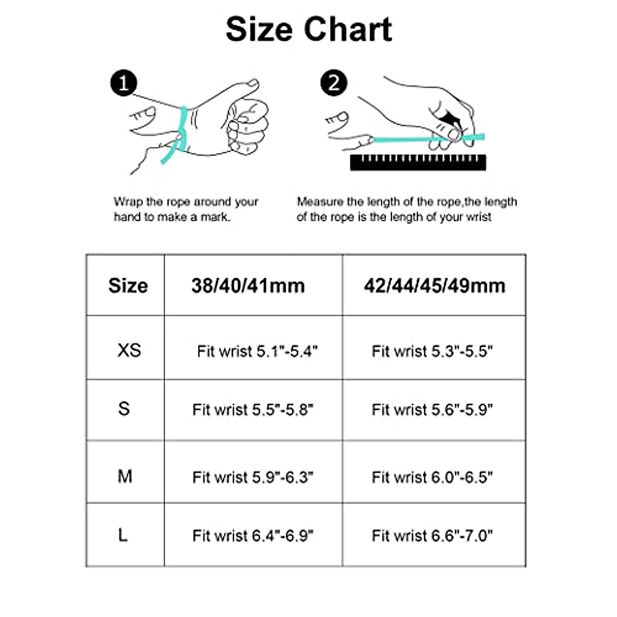 Wearlizer Stretchy Braided Band Compatible with Apple Watch Bands Women 38mm 40mm 41mm 42mm 44mm 45mm 49mm Slim Elastic Solo Loop Strap Woven Bracelet for iWatch Ultra 2 Series 9 8 SE 7 6 5 4 3 2 1