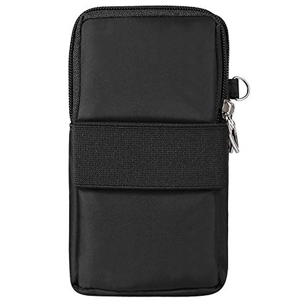 Oxford Cellphone Shoulder Crossbody Bags Wrist Pouch Armband For Motorola One, Moto G Power, G Stylus, G8 Plus, Moto E6 G Power G Stylus Z4 Z3 G7 Plus G7 Play (Black)