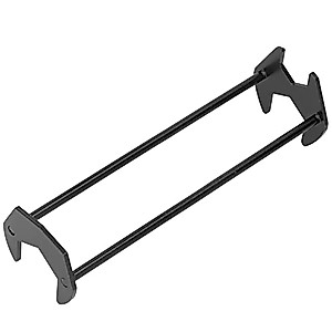 Tuore Bathroom Sink Spanner, Safe Black Sink Wrench Sturdy Carbon Steel for Hotel (L)